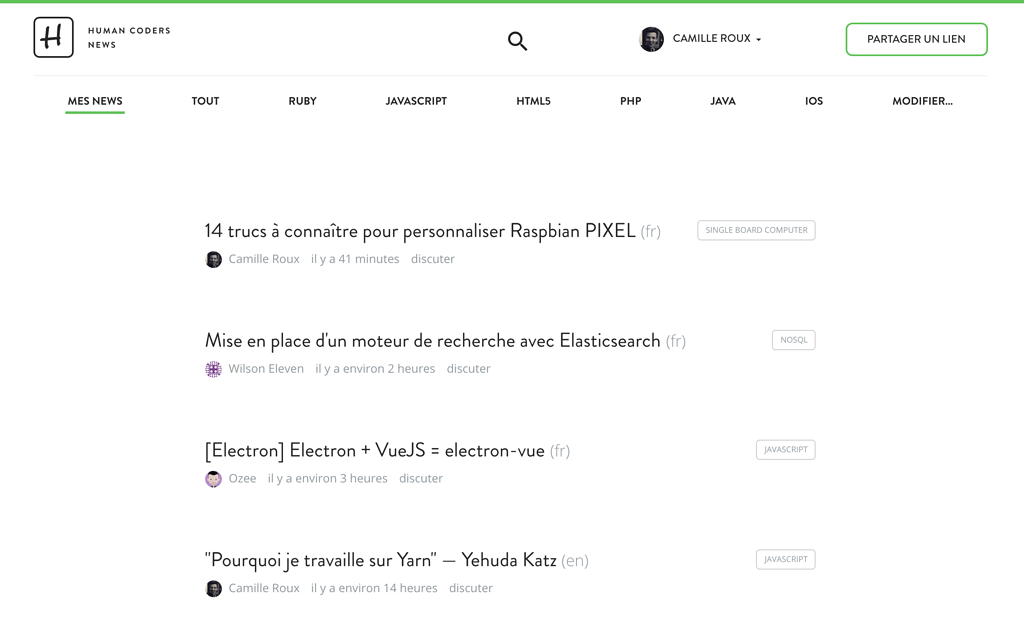 Nouvelle version de Human Coders News - Human Coders - Human Coders Forum